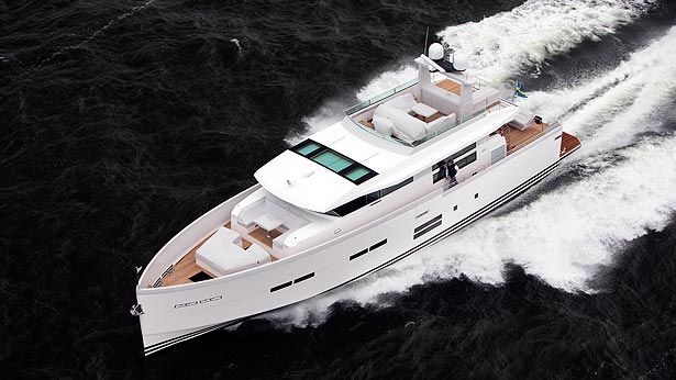 New Delta Powerboats 88 IPS motor yacht ready for delivery